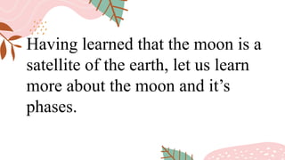 grade 5 phases of the moon powerpoint presentation | PPTX