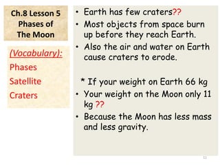 Phases of the moon g3 | PPTX