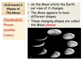 Phases of the moon g3 | PPTX