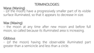 Phases of the moon | PPTX