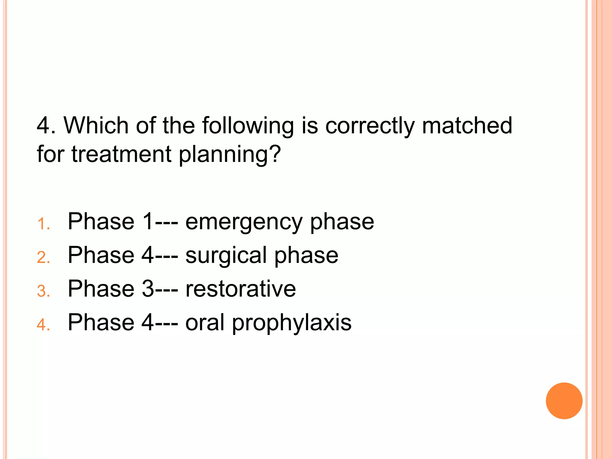 Phases of treatment planing ppt | PPTX