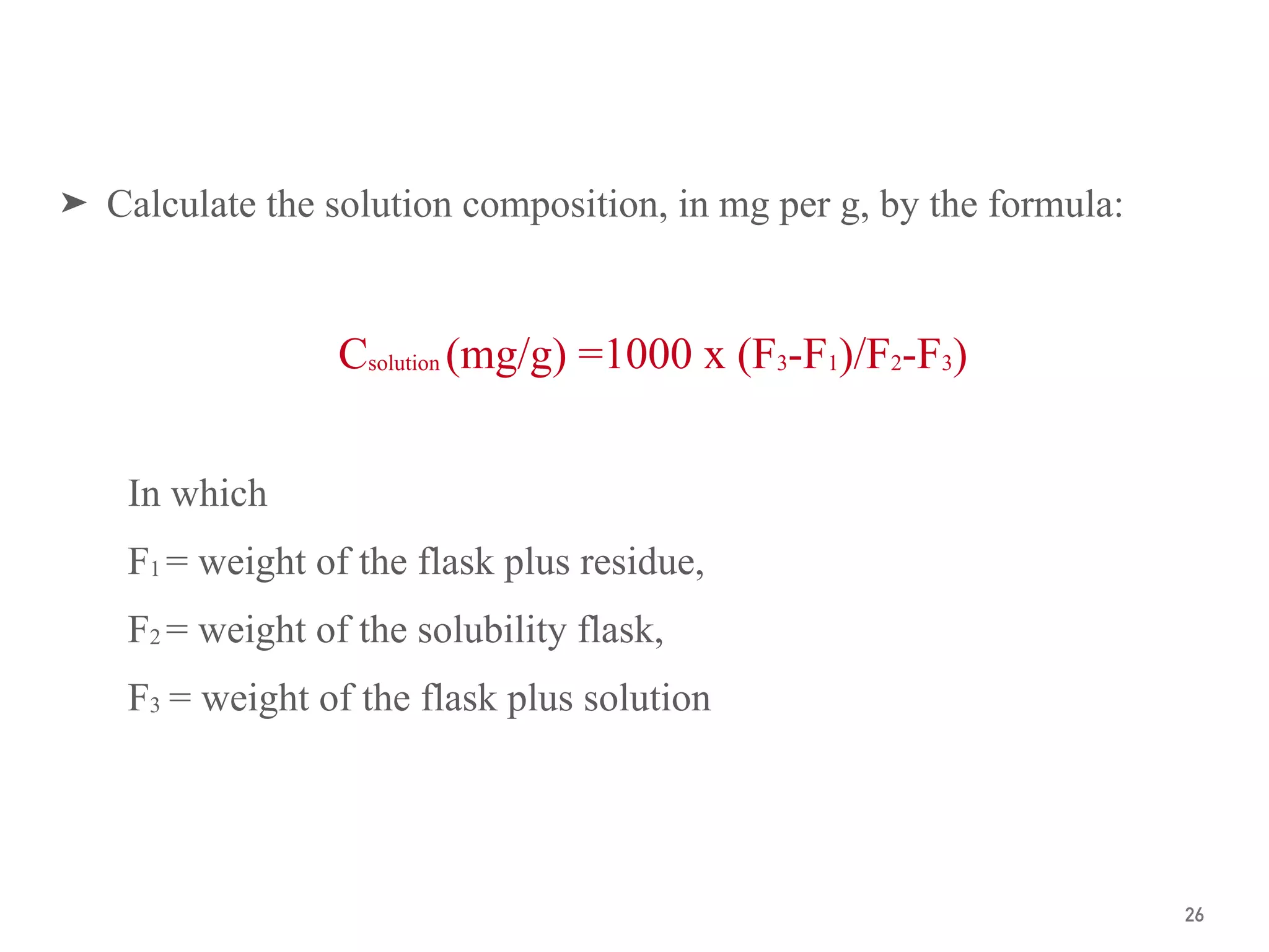 Phase solubility analysis and pH solubility profile | PDF