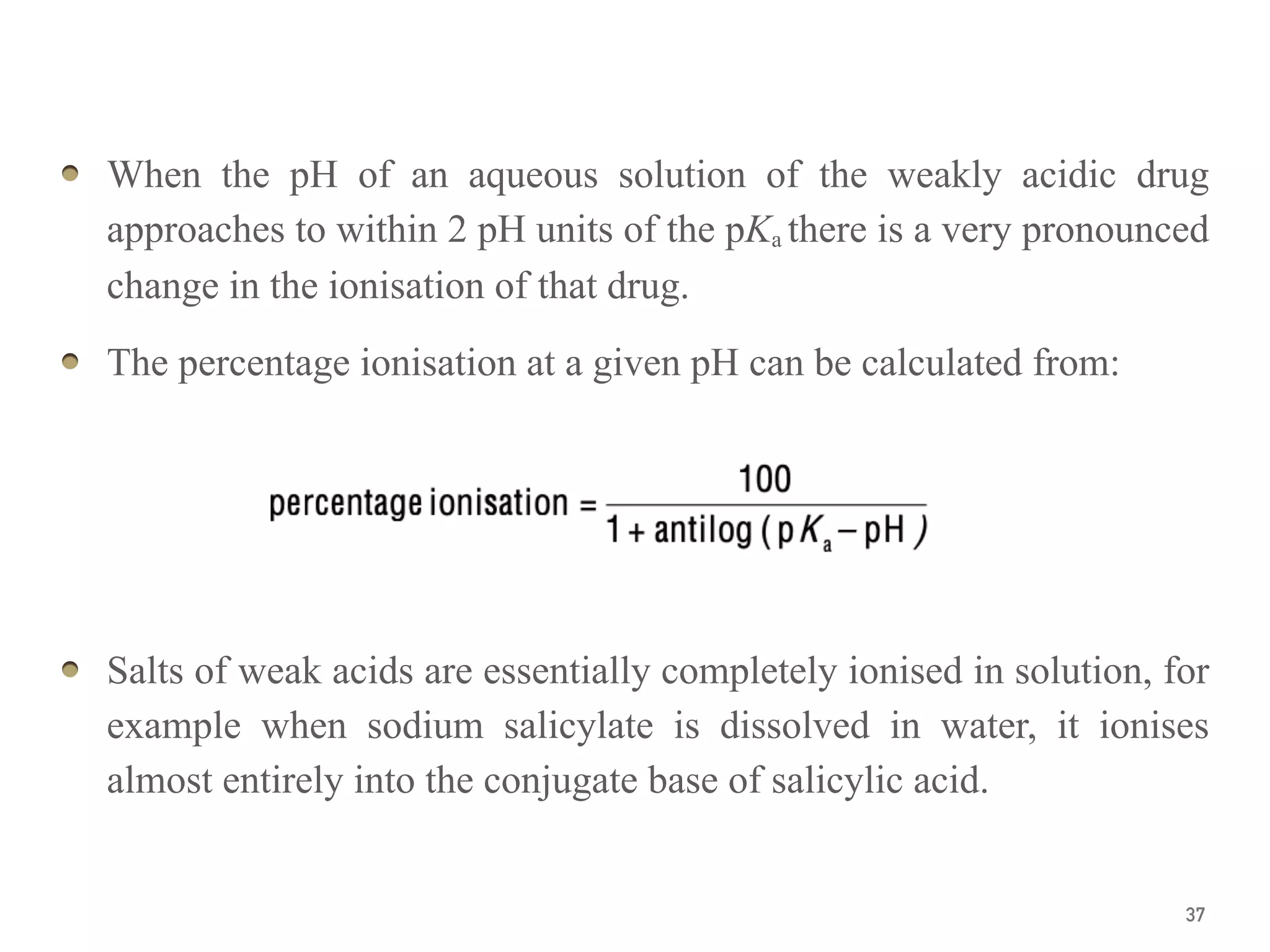 Phase solubility analysis and pH solubility profile | PDF