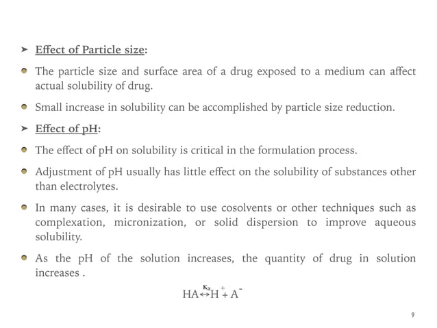 Phase solubility analysis and pH solubility profile | PDF | Chemistry ...