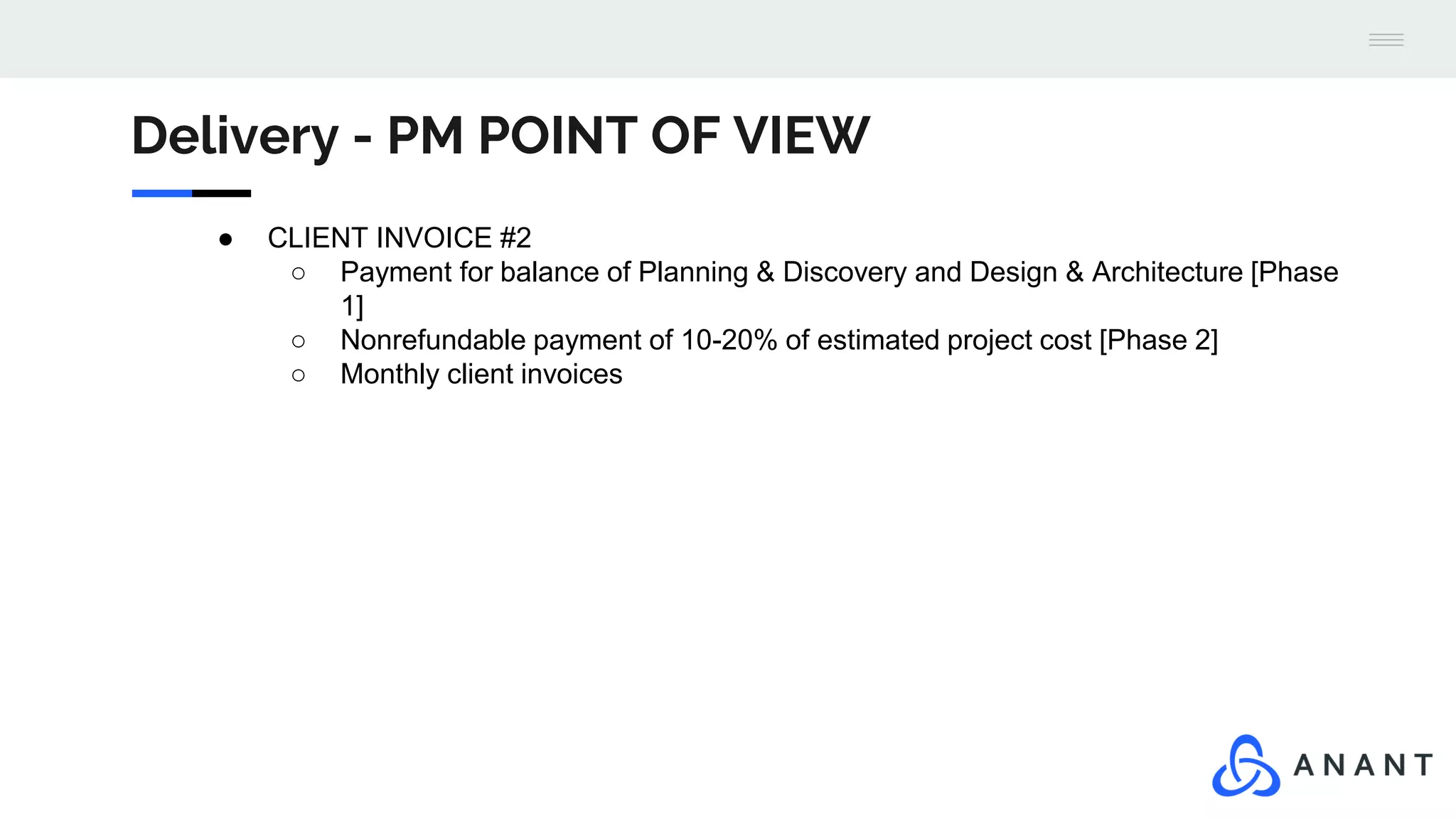 Phases Sales Delivery Process | PPT