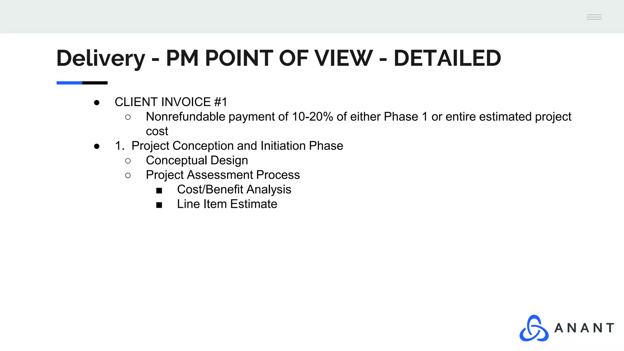 Phases Sales Delivery Process | PPT