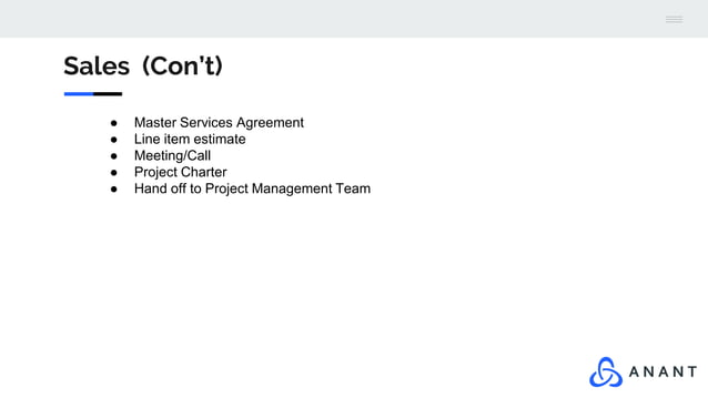Phases Sales Delivery Process | PPT