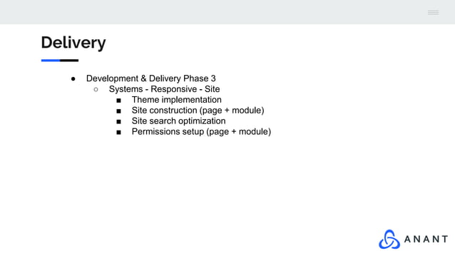 Phases Sales Delivery Process | PPT