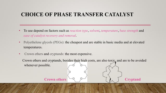 Phase transfer catalysis | PPTX | Chemistry | Science