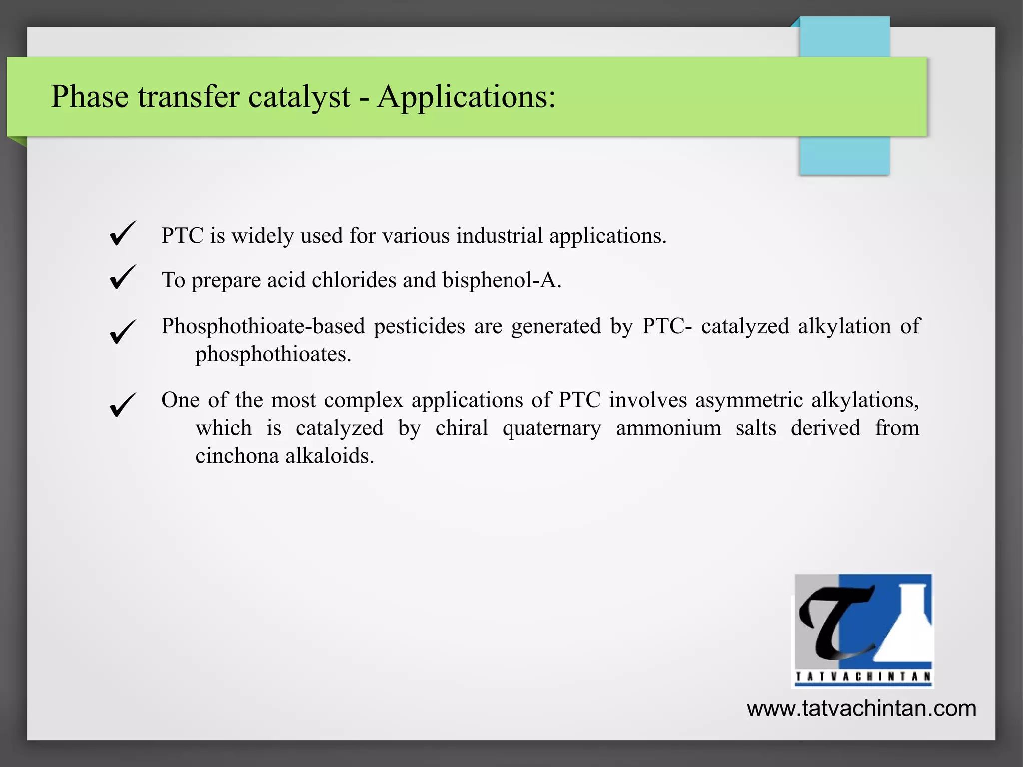 Phase transfer catalyst suppliers | PPT