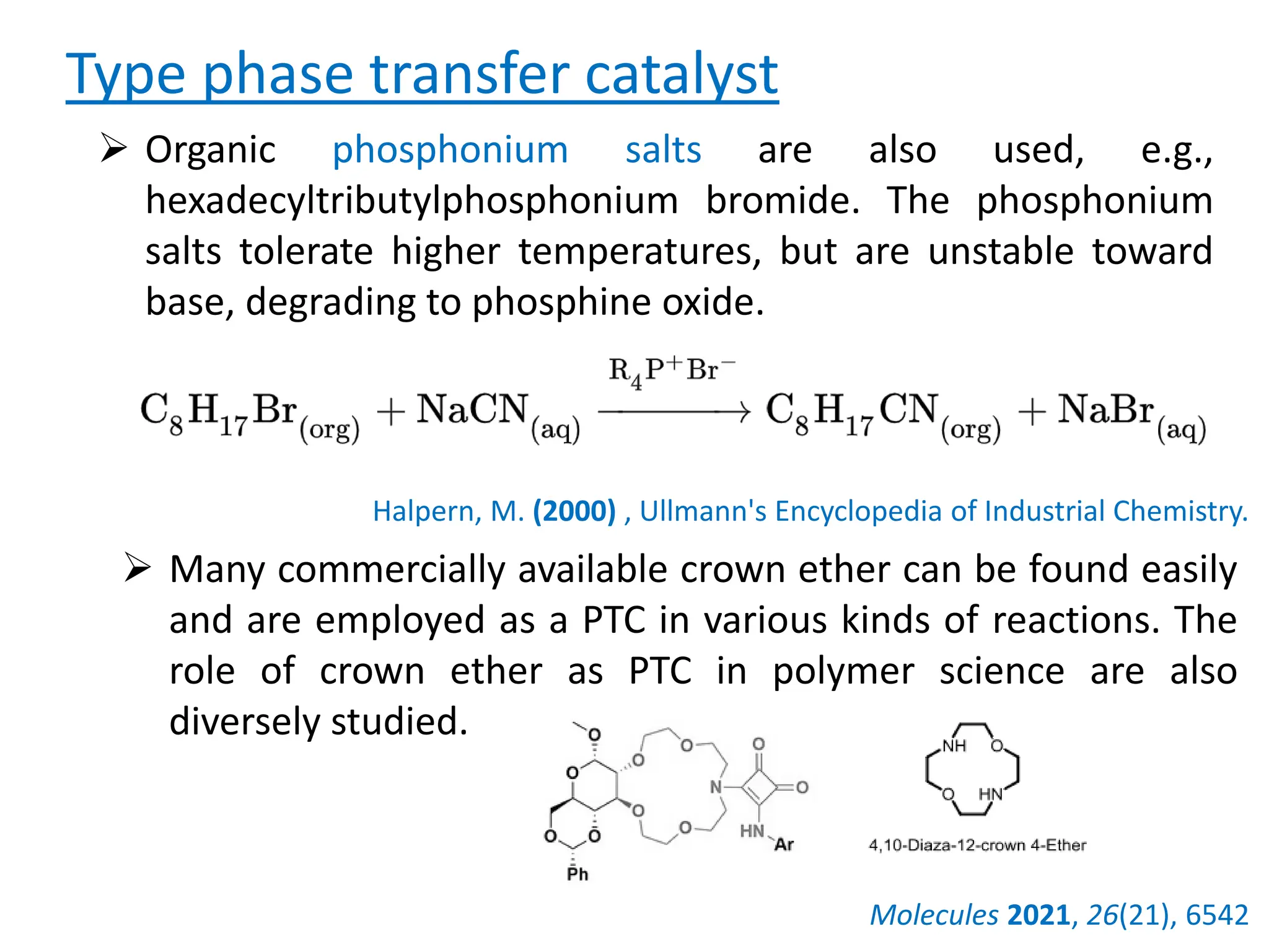 Phase transfer catalyst and ultrasound in organic recation .pdf