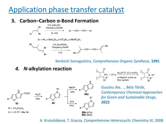 Phase transfer catalyst and ultrasound in organic recation .pdf