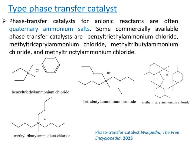 Phase transfer catalyst and ultrasound in organic recation .pdf