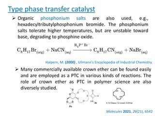 Phase transfer catalyst and ultrasound in organic recation .pdf