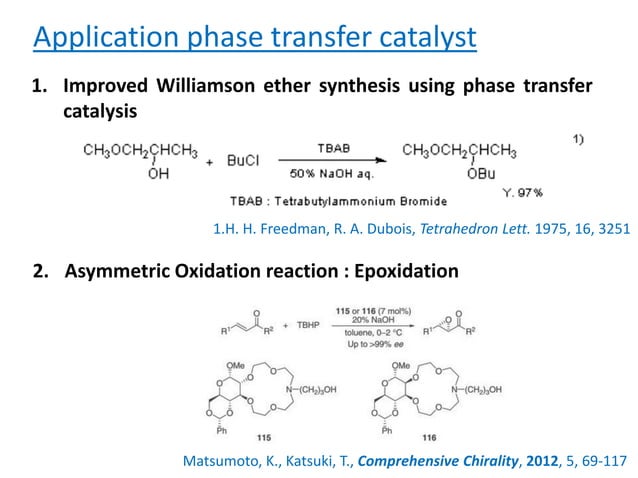Phase transfer catalyst and ultrasound in organic recation .pdf