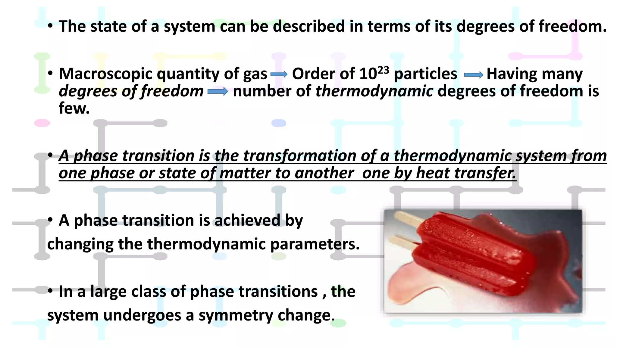 Phase Transitiona Brief Introduction Pptx Physics Science
