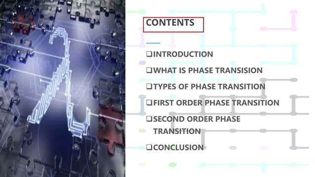 Phase Transitiona Brief Introduction Pptx Physics Science