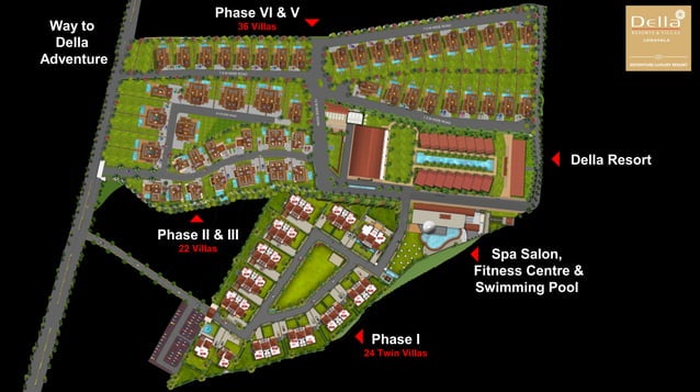 Della Resorts & Villas Launching Phase IV and V | PPT | Hotel ...
