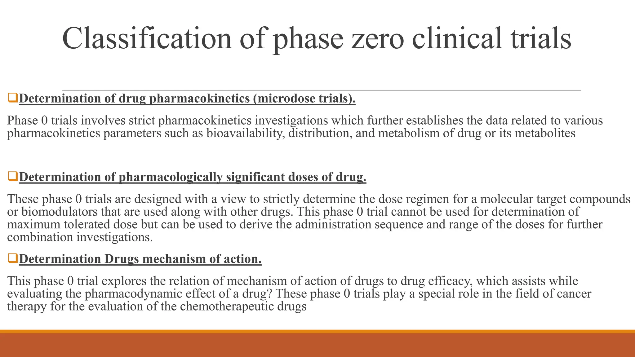 phase zero clinical traials.pptx | Pharmaceutical Drugs | Medical Health