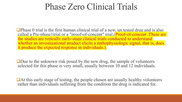 phase zero clinical traials Dr Shivansh Verma.pptx