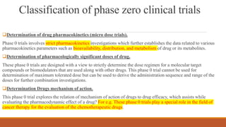 phase zero clinical traials Dr Shivansh Verma.pptx