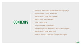 Process Hazard Analysis | PDF