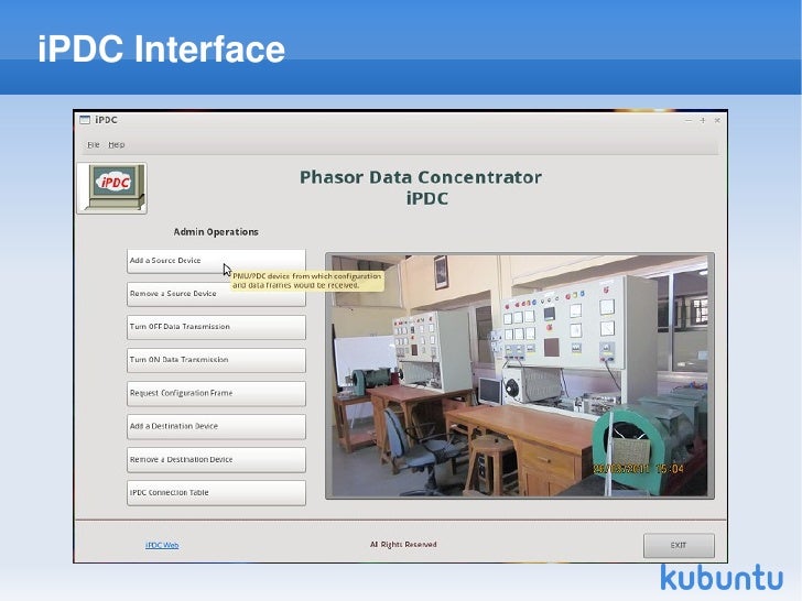 Phasor data concentrator or i pdc
