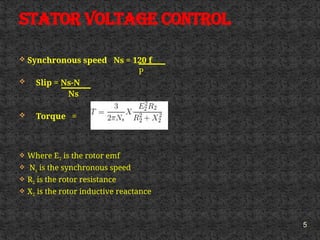 phasor diagram and speed control of three phase induction motor.pptx ...