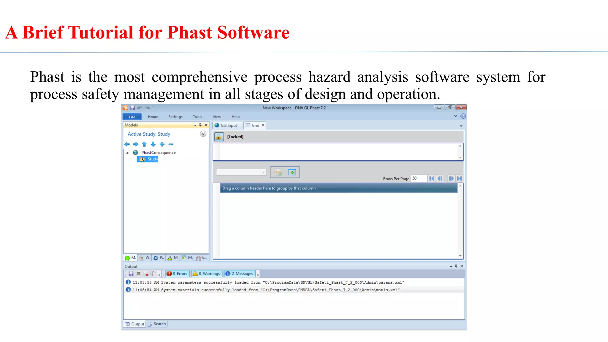 Phast software tutorial | PDF