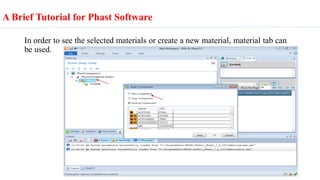 Phast software tutorial | PDF