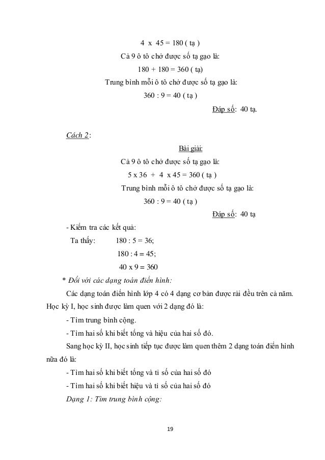 Phát triển kĩ năng giải toán có lời văn học sinh lớp 4 | DOCX