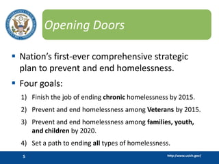 Public Housing's role in Ending Homelessness | PDF | Government Support ...