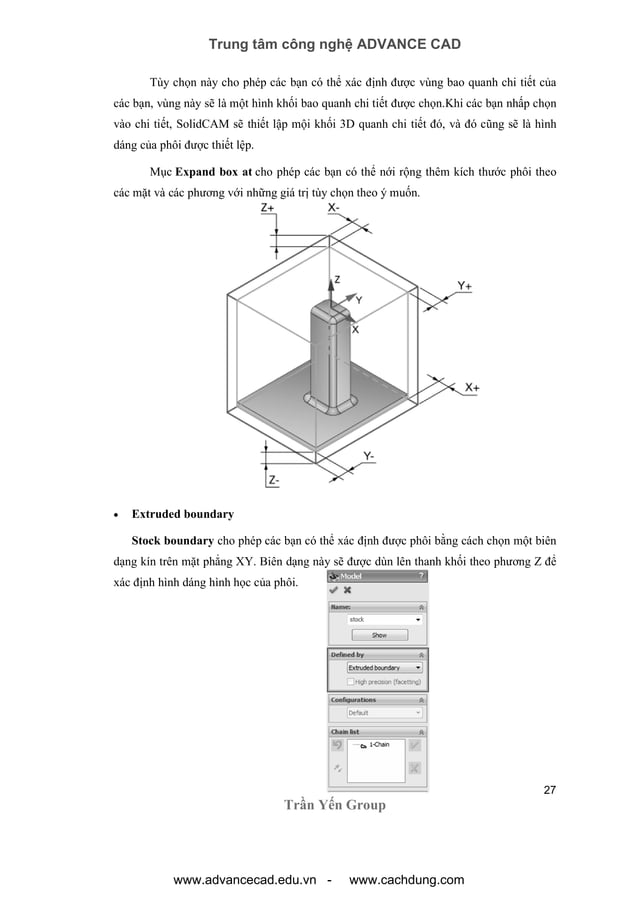 Giáo trình phay solidcam | PDF
