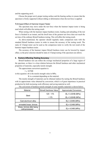 Phb 1-150-brinell-manual | PDF