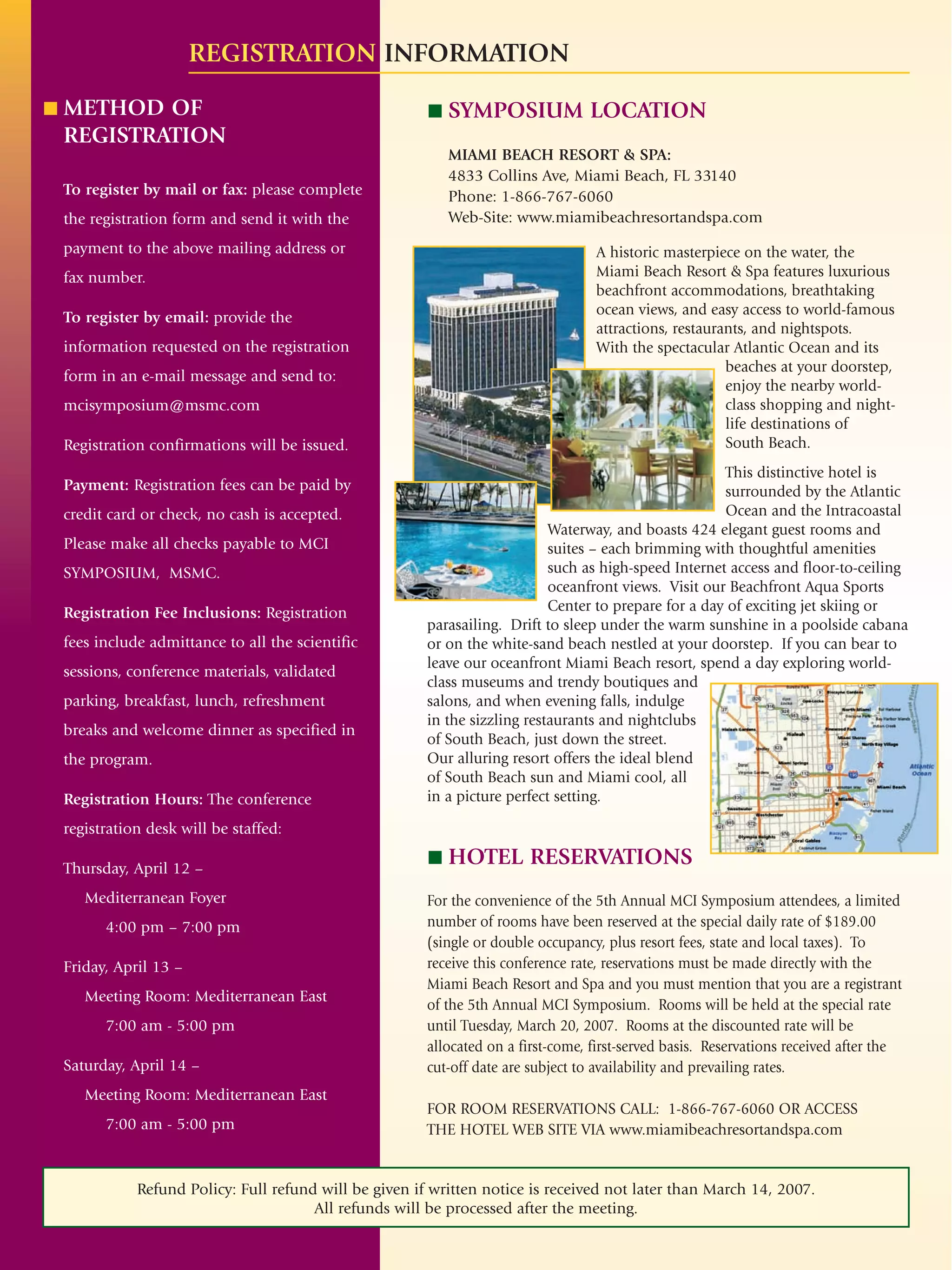 MCI brochure 2007 | PDF