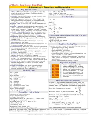 Conductors, Capacitors and Dielectrics | PDF