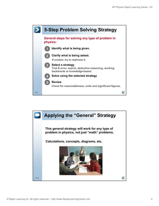 problem_solving in physics | PDF