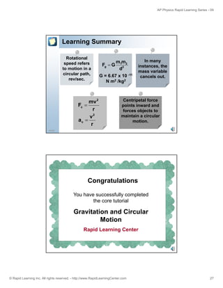 Circular Motion & Gravitation | PDF