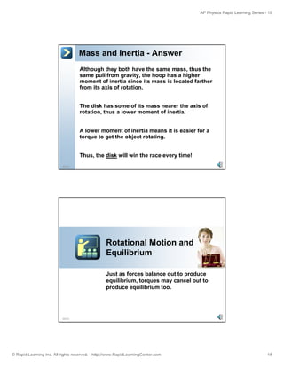 Rotational Motion & Equilibrium | PDF