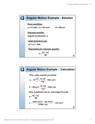 Rotational Motion & Equilibrium | PDF