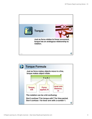 Rotational Motion & Equilibrium | PDF
