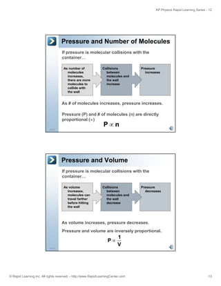 Temperature and Kinetic Theory of Gases slides | PDF