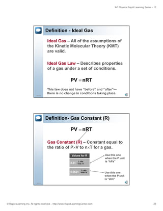 Temperature and Kinetic Theory of Gases slides | PDF