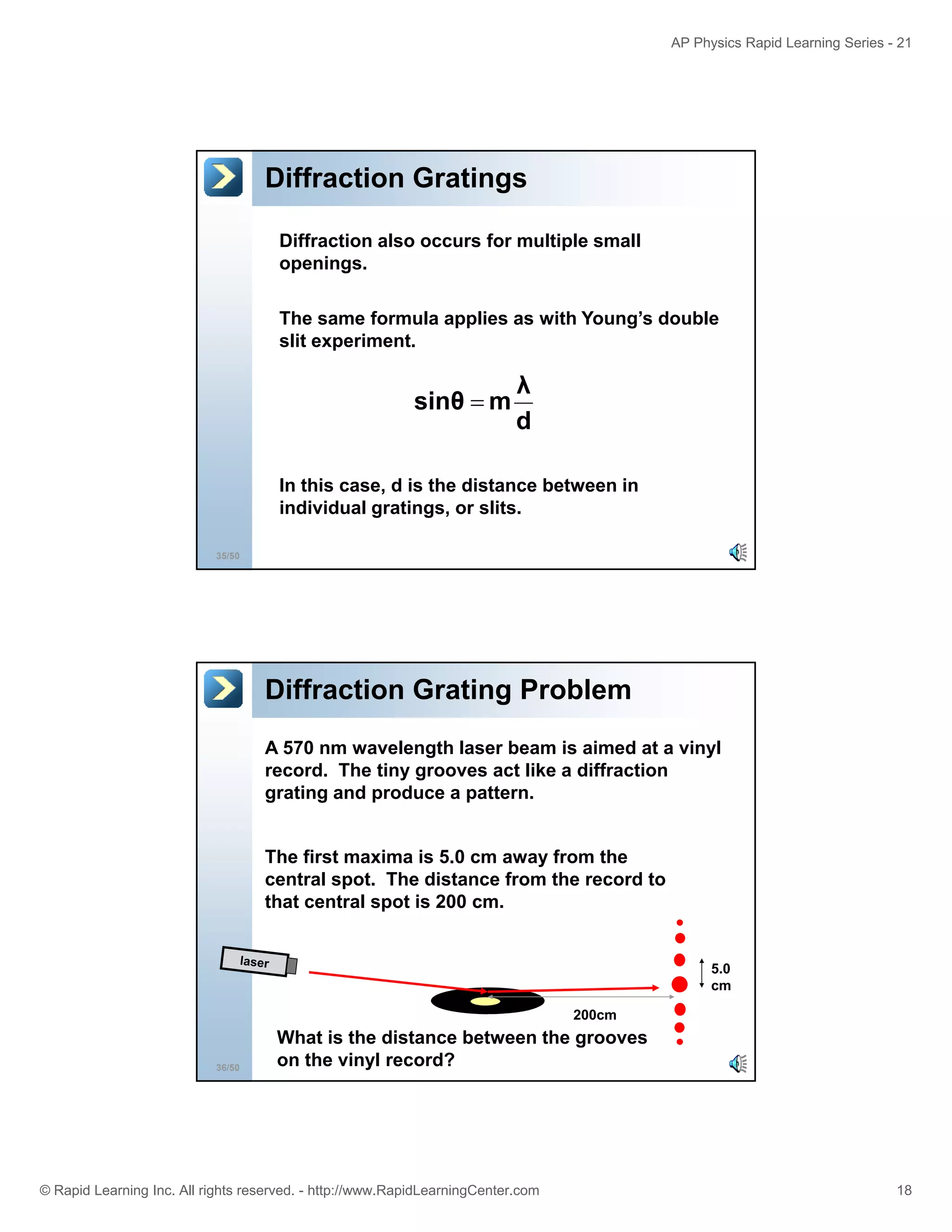 Physical Optics | PDF