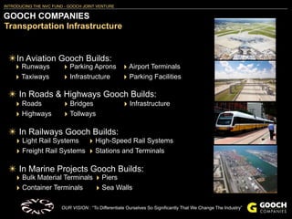 NVCFUND_GOOCH_COMPANIES.pdf | Rail Travel | Travel Type