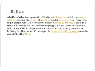 P h buffer and isotonic solution | PPTX