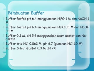 pH, Buffer dan Total Asam | PPT