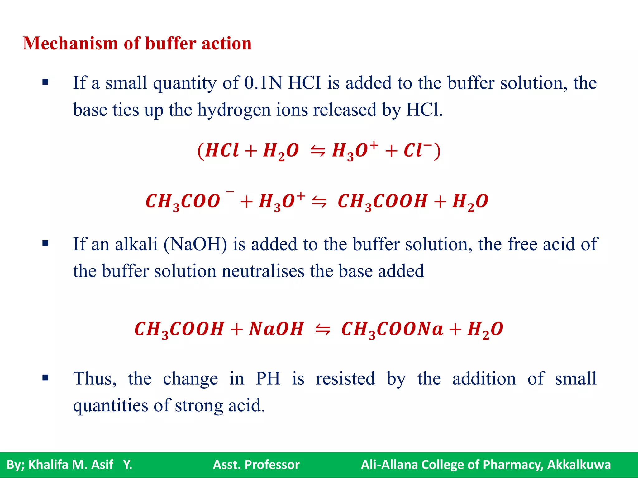Ph, buffers & isotonic solution | PDF