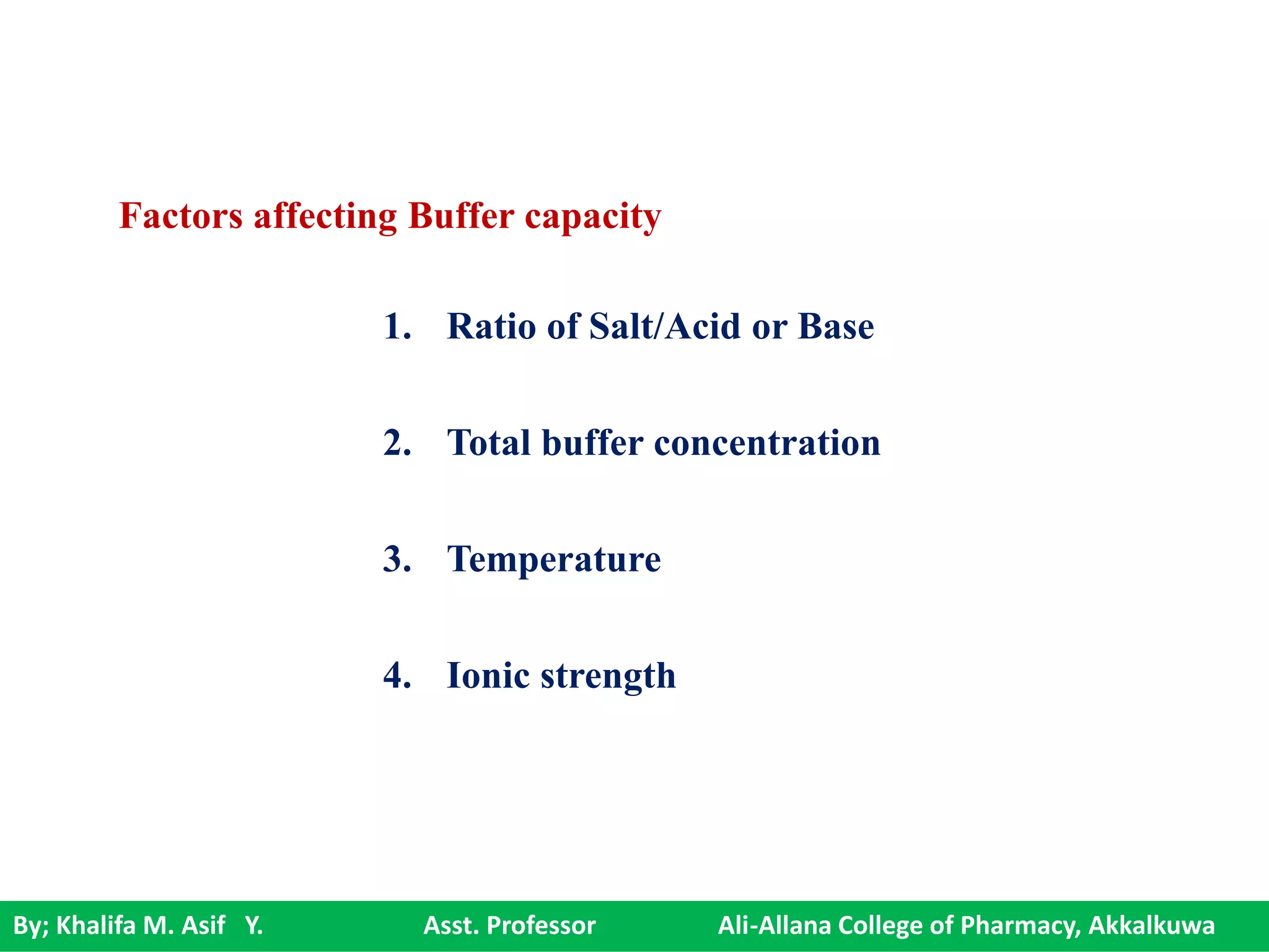 Ph, buffers & isotonic solution | PDF