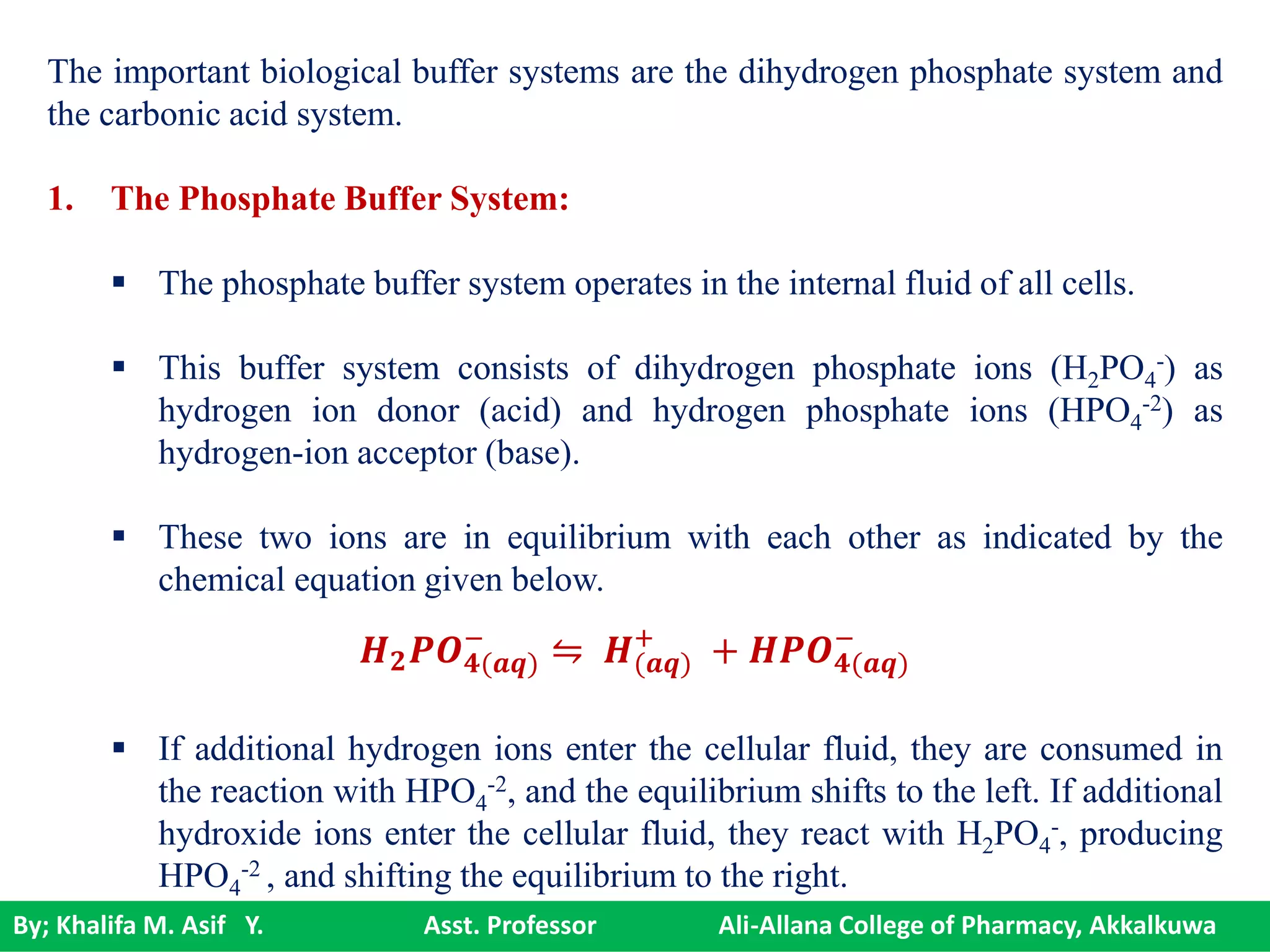 Ph, buffers & isotonic solution | PDF